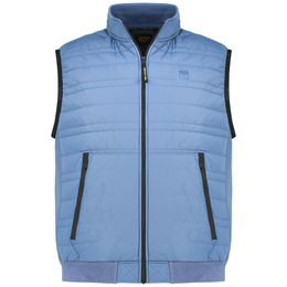 PME-Legend Herren Gro&szlig;e Gr&ouml;&szlig;en | PME LEGEND Stepp-Sweatweste Farbe mittelblau Gr&ouml;&szlig;e: 5XL
