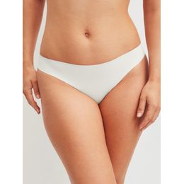 Brasilslip Calida "Natural Skin", Damen, Gr. L (48/50), star wei&szlig;, Interlock, Obermaterial: 83% Modal (TENCEL&trade;), 17% Elasthan, k&ouml;rpernah, Unterhosen, mit elastischem Bund, weich, atmungsaktiv, Interlock-Qualit&auml;t