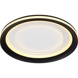 Globo LIGHTING LED Deckenleuchte "CLARINO", wei&szlig;, 1 Stk., Leuchten, Deckenlampe/rund/Wohnzimmer/Schlafzimmer/modern, LED Deckenleuchte