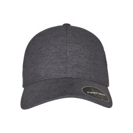 Flex Cap Flexfit "Flexfit Accessoires Flexfit Delta Carbon Cap", Gr. L/XL, melangecharcoal, 100% Polyester, unifarben, Caps