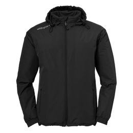 Funktionsjacke Uhlsport "Jacke ESSENTIAL COACH Kids", Jungen, Gr. 128, schwarz, Obermaterial: 100% Polyester PES., Jacken Funktionsjacke