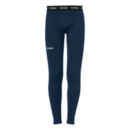 Thermounterhose Kempa "Tights Training Kids", Jungen, Gr. 164, 1 Stk., blau (marine), Obermaterial: 85% Polyester Pol. recyc.. 15% Elasthan EL., Unterhosen Thermounterhose
