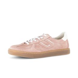 Sneaker Gabor "Sneaker low", Damen, Gr. 37,5, rosa, Schuhe Sneaker