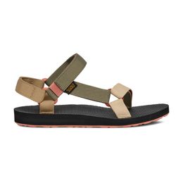 Sandale Teva "ORIGINAL UNIVERSAL WOMEN", Damen, Gr. 39, braun (burnt olive multi), Textil, Schuhe Sandale, schnell trocknend