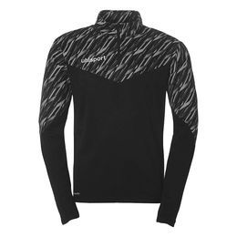 Trainingspullover Uhlsport "1/4 ZIP TOP Progressive 28", Herren, Gr. XXL, schwarz, Obermaterial: 100% Polyester Pol. recyc.., Pullover