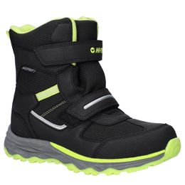 Sneaker Hi-Tec "Penguin WP", M&auml;dchen, Gr. 28, schwarz (schwarz, lime), Obermaterial: 100% Synthetik synthetic., Schuhe Sneaker