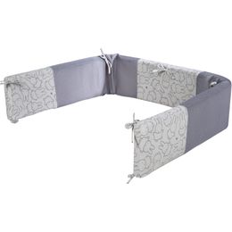 Bettnestchen Roba "Air PLUS safe asleep, miffy", grau, Obermaterial: 100% Baumwolle. F&uuml;llung: 100% Polyester, Bettnestchen
