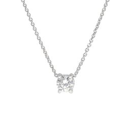 Kette mit Anh&auml;nger Firetti "Schmuck Geschenk Silber 925 Halsschmuck Halskette Ankerkette Solit&auml;r", bunt (silberfarben, wei&szlig;), Halsketten, Damen, Silber 925 (Sterlingsilber), L: 46, mit Zirkonia (synth.)