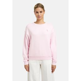 Smith & Soul Sweater SMITH & SOUL, Damen, Gr. M, rosa (sugar), Sweatware, Material: 80% Baumwolle, 20% Modal, bedruckt, relaxed fit kurz, Rundhals, eingesetzt Rippb&uuml;ndchen, Sweatshirts Sweater