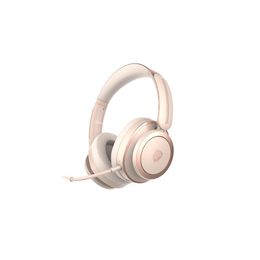 SADES Gaming-Headset "Builder SA-208", pink (gold, pink), Kopfh&ouml;rer, kabellos, Stereo, Over Ear, Bluetooth 5.3, 3,5 mm