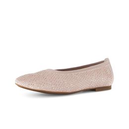 Ballerina Gabor "Eleganter Ballerina", Damen, Gr. 40,5, rosa, Schuhe Ballerina