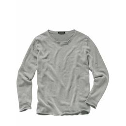 Mey & Edlich Mey & Edlich Herren Imola-Pullover Grau 57 % Leinen, 43 % Baumwolle (bio)