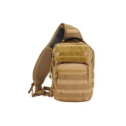 Mini Bag Brandit "Brandit Accessoires US Cooper Shoulder Bag", Damen, Gr. onesize, camel, Polyester, unifarben, Taschen