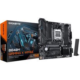 Gigabyte Mainboard "B840M GAMING PLUS WIFI6E", schwarz, B:24,4cm H:3,5cm T:24,4cm, Mainboards