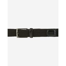 Lederg&uuml;rtel Eurex By Brax "Style HERRENG&Uuml;RTEL", Herren, Gr. 11,5, schwarz, Kunstfaser, G&uuml;rtel Lederg&uuml;rtel