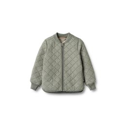 Allwetterjacke Wheat "Wheat Thermo Jacket Loui", Jungen, Gr. 110, thunder melange, 100% Polyester, mehrfarbig, normal, amerikanischer Ausschnitt, Jacken, reflektierend