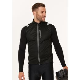Softshellweste Endurance "Justine", Herren, Gr. XL, schwarz, 100% Polyester, normal, ohne Ausschnitt, Westen Fahrradweste, mit wasserdichter Membran