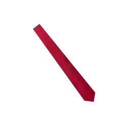 Krawatte Seidensticker "Schwarze Rose", Herren, rot, Seide, Krawatten, Gestreift