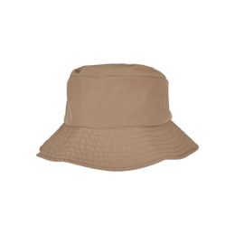 Trucker Cap Flexfit "Flexfit Accessoires Elastic Adjuster Bucket Hat", Herren, Gr. onesize, beige, 100% Polyester, unifarben, Caps