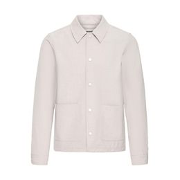 Hemdjacke Casual Friday "Hemdjacke CFValer Stretch", Herren, Gr. 3XL, beige (plaza taupe melange), Obermaterial: 66% Polyester PES. 30% Viskose CV. 4% Elasthan EL., Jacken