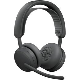Logitech Wireless-Headset "Zone Wireless 2 ES for Business (UC Version)", graphit, B:18,36cm H:18,52cm T:7,3cm, Kopfh&ouml;rer