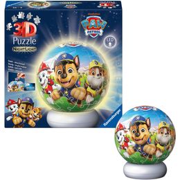 Puzzleball Ravensburger "Nachtlicht Paw Patrol", bunt, Puzzles, KinderB:13cm H:15,9cm T:13cm, Kunststoff, Motiv, beleuchtet, B:13cm H:15,9cm T:13cm