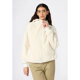 Fleecejacke Champion "Polar Full Zip Hoodie", Damen, Gr. M, icv, icv, Obermaterial: 60% Polyester, 40% Baumwolle, Jacken Fleecejacke, leichtes Gewicht, aus Polyester und Baumwolle, 1-teiliges Design