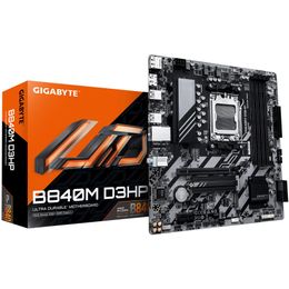 Gigabyte Mainboard "B840M D3HP", schwarz, B:24,4cm H:3,5cm T:24,4cm, Mainboards