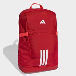 Sportrucksack adidas Performance "TIRO BACKPACK", team power rot 2, wei&szlig;, Rucks&auml;cke, Obermaterial: 100% Polyester