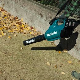 Akku-Gebl&auml;se Makita "DUB362Z", schwarz (petrol, schwarz), B:20,4cm H:29,8cm L:93cm, Kunststoff, Laubsauger, 2x18 V LXT, 804 m3/h, 54 m/s, ohne Akku und Ladeger&auml;t
