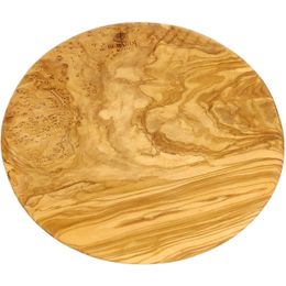 Schneidebrett BERARD FRANCE 1892, beige (natur), &Oslash;:23cm, Massivholz, Schneidebretter, &Oslash; 23 cm