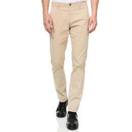 Chinohose Rusty Neal, Herren, Gr. 28, L&auml;nge 30, beige, 98% Baumwolle, 2% Elasthan, unifarben, lang, Hosen Chinohose, im Regular Fit