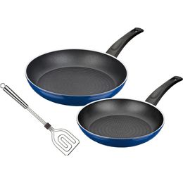 Pfannen-Set GSW "Dream Line", blau, &Oslash;:28cm, Pfannen, Induktion