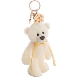 Pl&uuml;schanh&auml;nger Nici "Classic Bear, B&auml;r Finni, gelb, 13 cm", gelb, Pl&uuml;schfiguren, KinderB:8cm H:13cm L:6cm, Pl&uuml;sch, Polyester, mit Charm, B:8cm H:13cm L:6cm