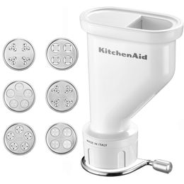 KitchenAid Nudelvorsatz "5KSMPEXTA", wei&szlig;, K&uuml;chenmaschinen-Aufs&auml;tze, Gourmet-R&ouml;hrennudelvorsatz