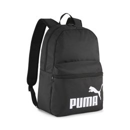 Rucksack Puma "PHASE BACKPACK", schwarz (Puma schwarz), Rucks&auml;cke, Damen, Netz, Obermaterial: 100% Polyester, unifarben, Rucksack, f&uuml;r Ferien, Festival, Reise und Sportmode