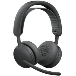 Logitech Wireless-Headset "Zone Wireless 2 ES for Business (Teams Version)", graphit, B:18,36cm H:18,52cm T:7,3cm, Kopfh&ouml;rer