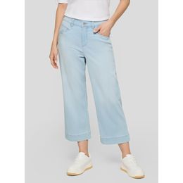 Jerseyhose Rabe "Hose", Damen, Gr. 48, Normalgr&ouml;&szlig;en, hellblau, 79%Baumwolle 11%Polyester 8%Lyocell 2%Elasthan, unifarben, straight fit, Hosen Jerseyhose