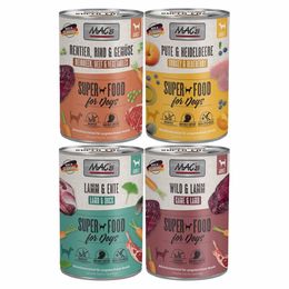 MAC's Dog Mixpaket 2 Hunde-Nassfutter getreidefrei 24x400g