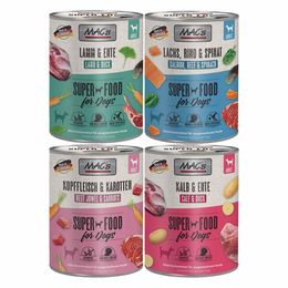 MAC's Dog Mixpaket 2 Hunde-Nassfutter verschiedene Sorten 24x800g