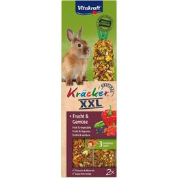 Vitakraft Snacks Kr&auml;cker XXL Frucht & Gem&uuml;se 4 St&uuml;ck