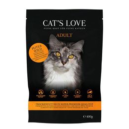 Cat's Love Adult Pute & Wild Katzen-Trockenfutter getreidefrei 400g