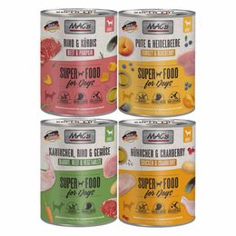 MAC's Dog Mixpaket Hunde-Nassfutter verschiedene Sorten 24x800g