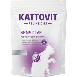 Kattovit Feline Sensitive Katzen-Trockenfutter hypoallergene Schonkost 1,25kg