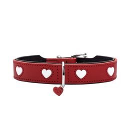 Hunter Halsband Love rot/schwarz 50/S-M