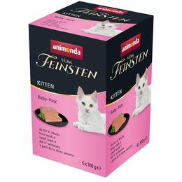 animonda vom Feinsten Kitten Baby Pat&eacute; Katzen-Nassfutter getreidefrei 6x100g