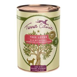 Terra Canis Tree Lover Wild Kastanie Brombeer & Waldkr&auml;utern Hunde-Nassfutter getreidefrei 6x400g