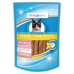 bogadent DENTAL FIBRE STICKS Lachs Katze Katzensnacks Zahnpflege 50g