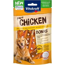 Vitakraft CHICKEN Bonas Huhn&K&auml;se Hundesnacks ohne Zuckerzusatz 80g