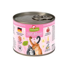 Granatapet Delicatessen Lachs & Meeresfr&uuml;chte Katzen-Nassfutter getreidefrei 6x200g